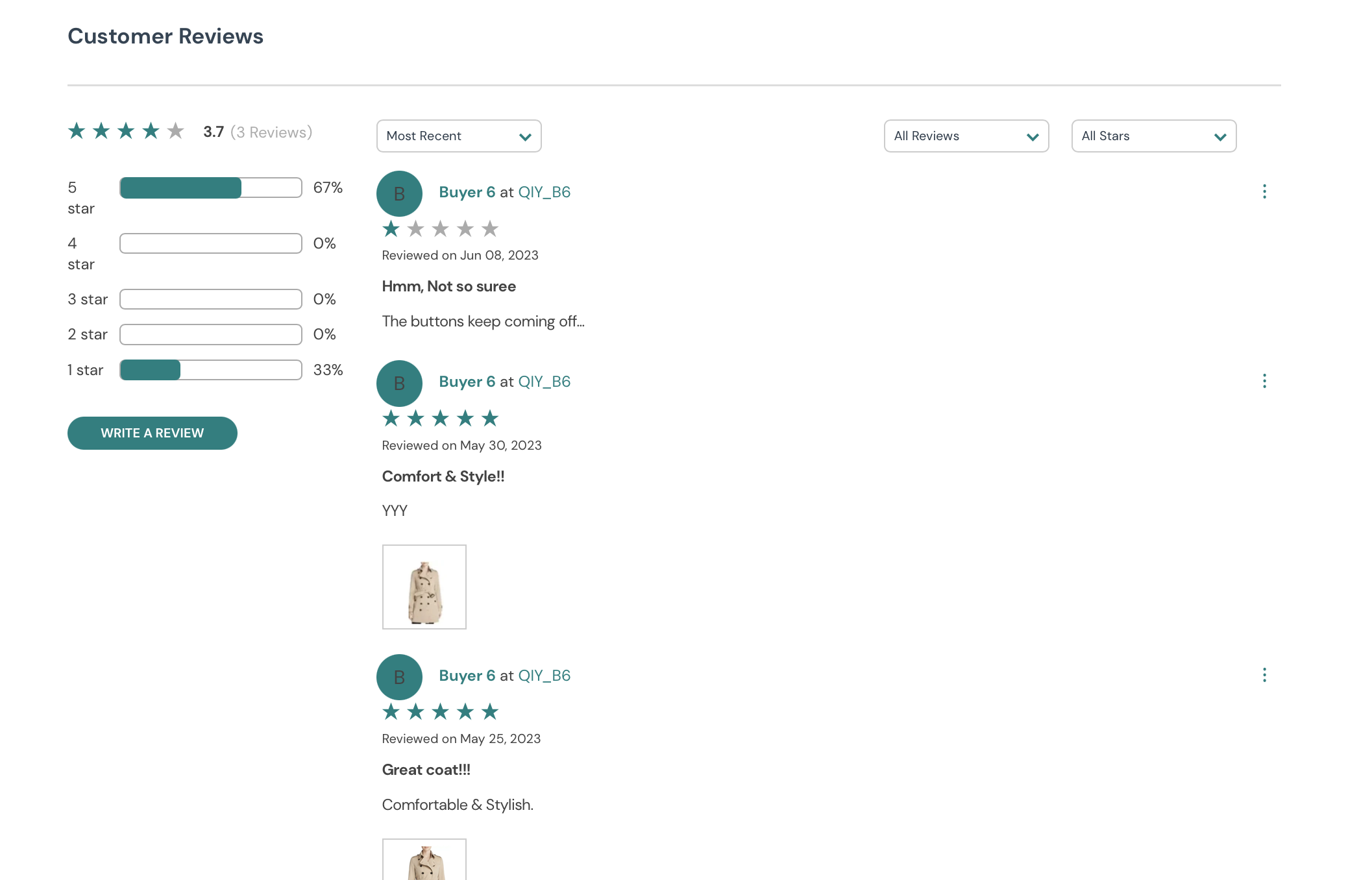 How does product review & ratings work for a buyer ? – Balluun 365 Support
