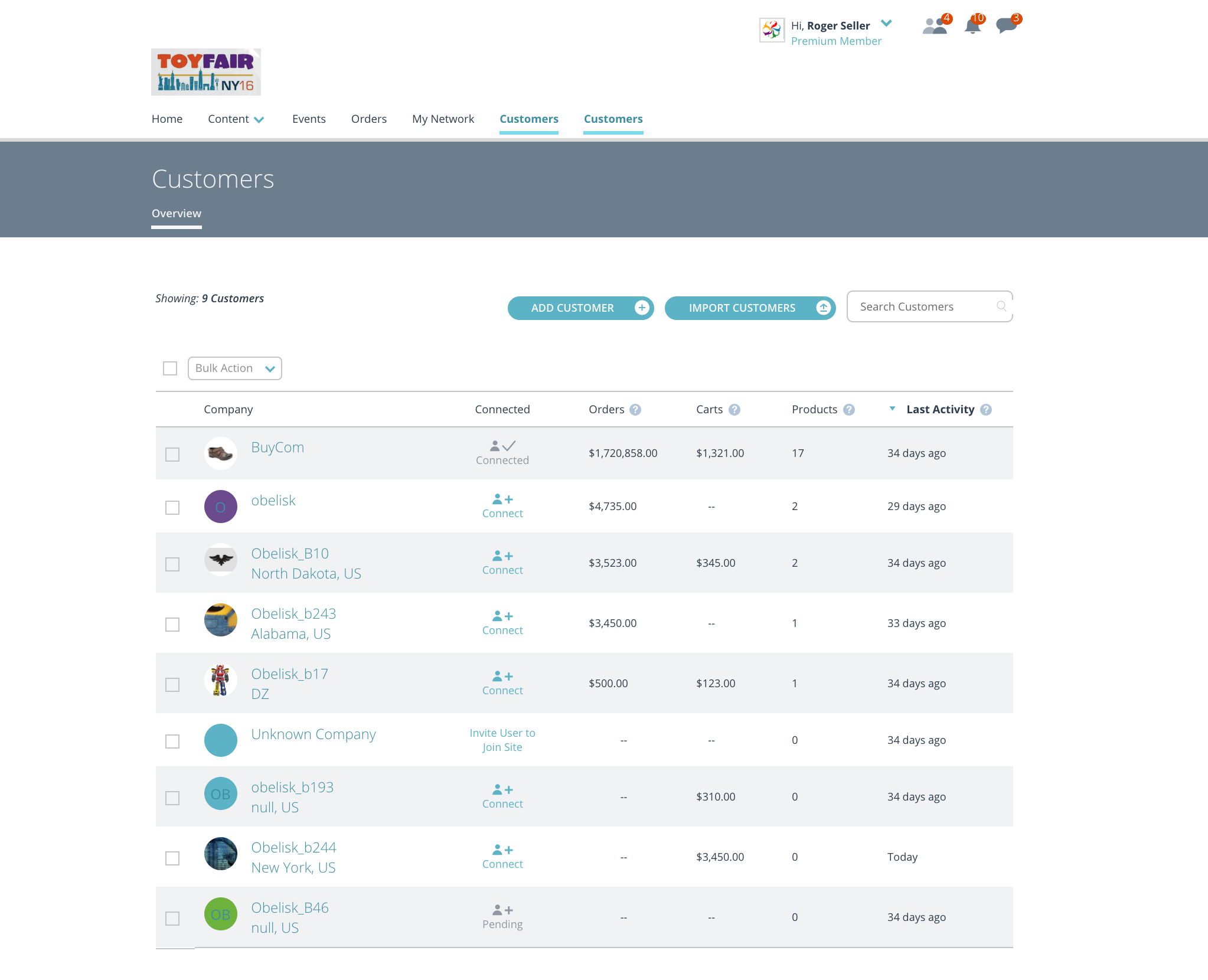 How do I view customers? – Balluun 365 Support