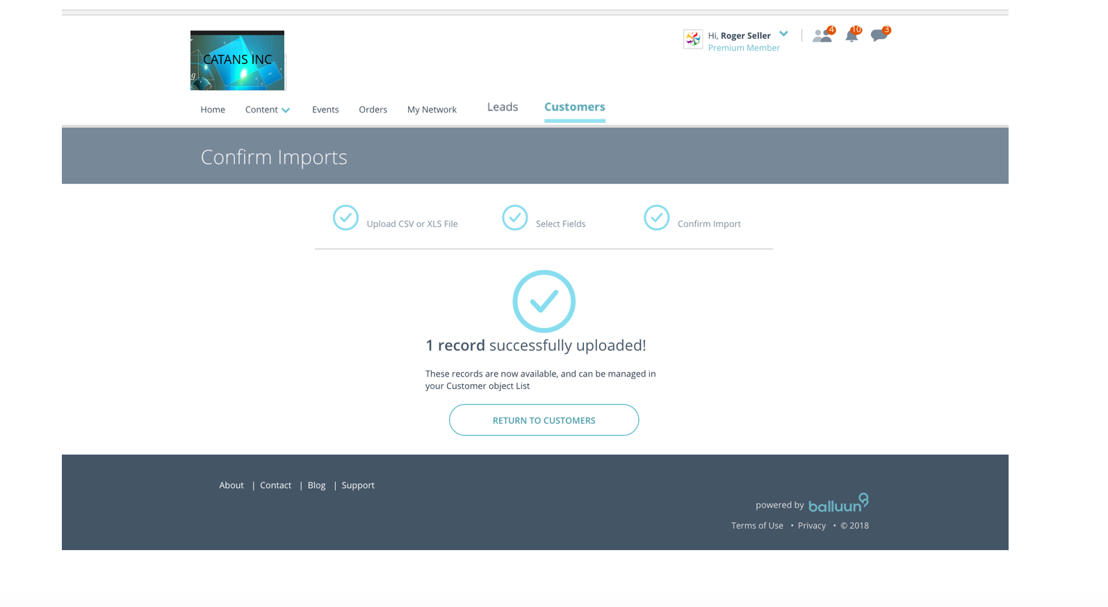 How do I add customers? – Balluun 365 Support