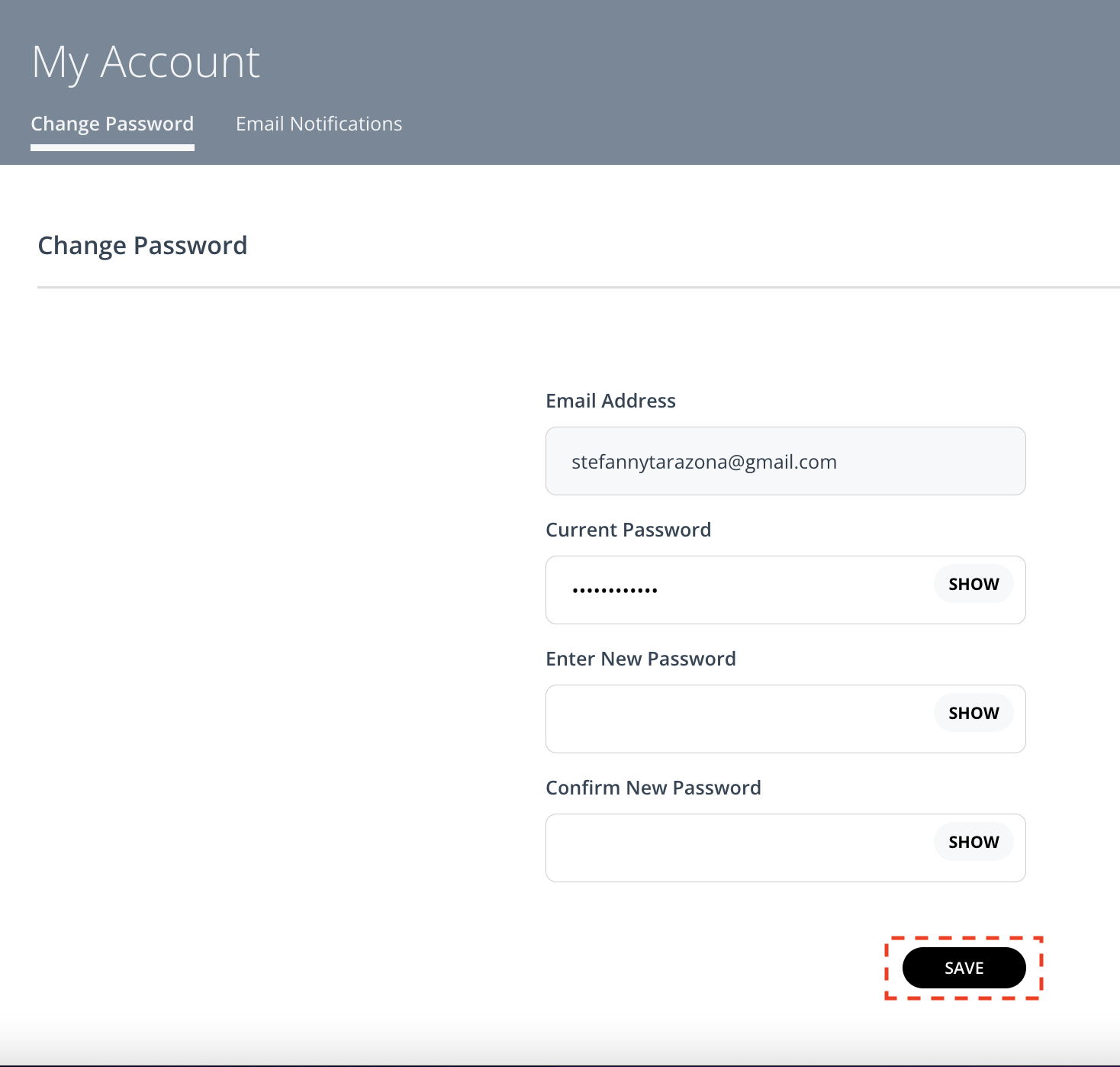 COMPLETE MY PERSONAL PROFILE – Balluun 365 Support