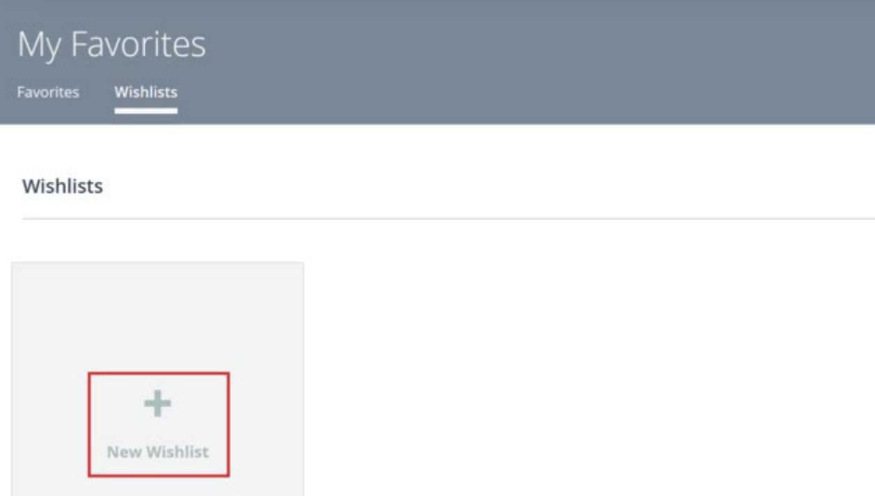 MY FAVORITES AND WISHLISTS – Balluun 365 Support