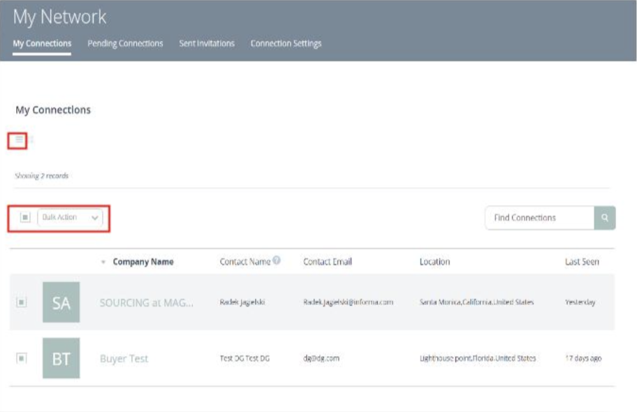 MY NETWORK – Balluun 365 Support